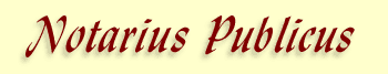 Notarius Publicus